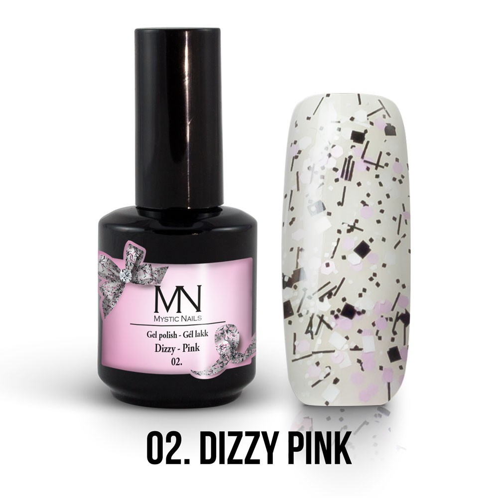 Gel Polish Dizzy 02 - Dizzy Pink 12ml in the Gel Polish Dizzy ...
